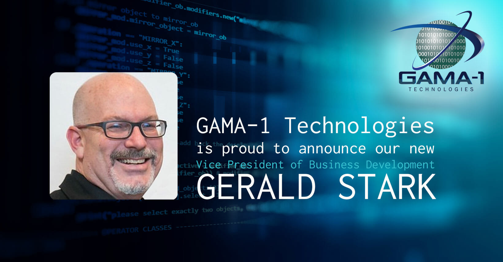 Gerald Stark Named Vice President of Business Development - GAMA-1 ...