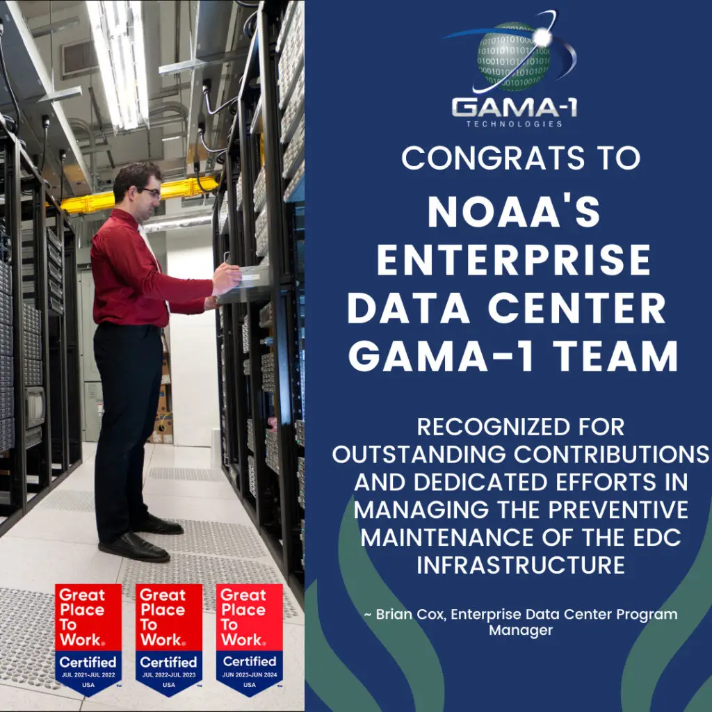 NWS Director of Facilities Recognizes GAMA-1’s Enterprise Data Center ...