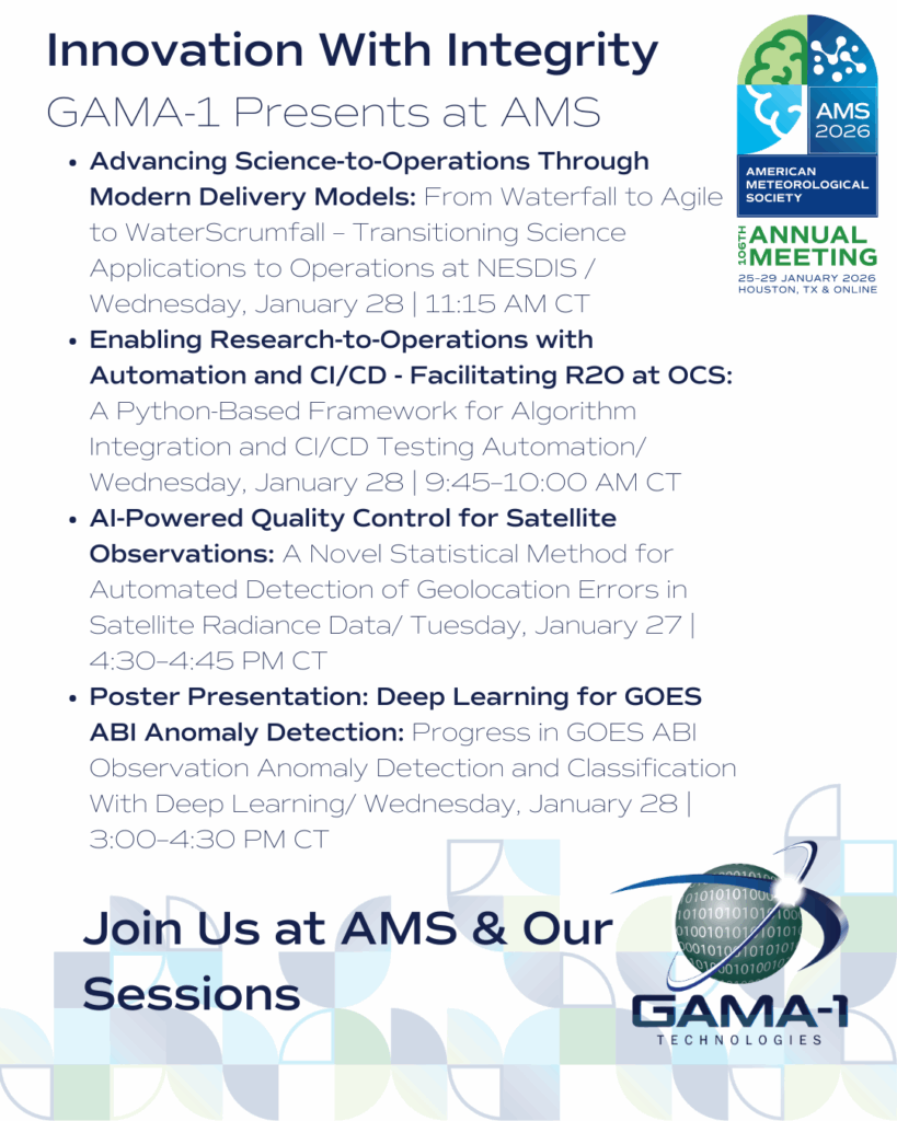 GAMA-1 Technologies Contributes to AI-Driven Satellite Quality Advances ...